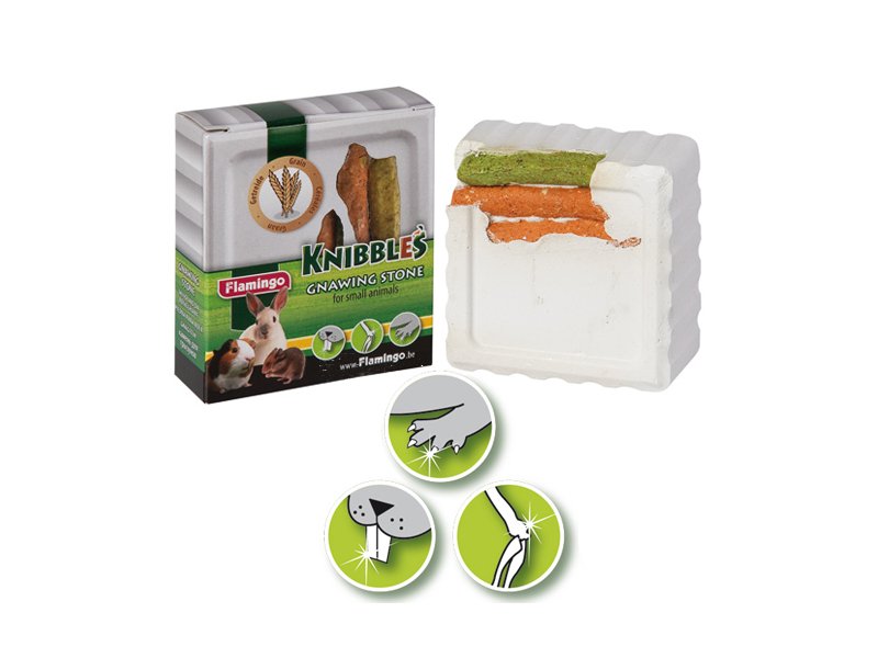 Flamingo KNIBBLES CEREAL крейда зі злаками для гризунів, 75 г купити в ...