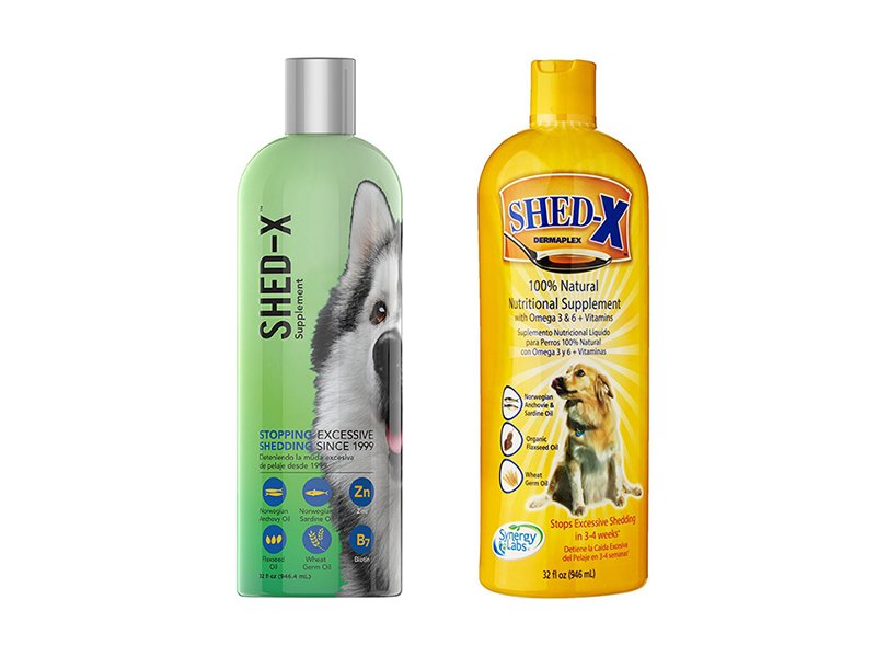 SynergyLabs Shed-X Dog ШЕД-ИКС ДОГ добавка для шерсти против линьки для ...