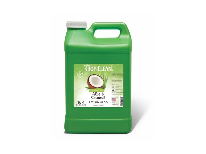 Tropiclean ALOE & COCONUT увлажняющий и ДЕЗОДОРИРУЮЩИЙ шампунь для ...